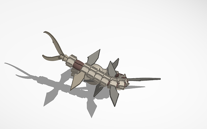 3D design Garuda - Tinkercad