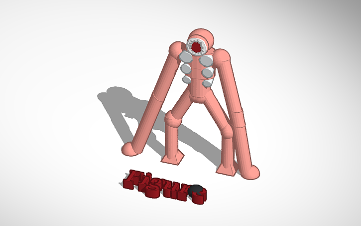 3D design figure - Tinkercad