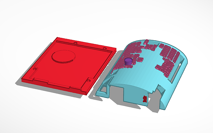 3D design Arduino Uno R3 Case - Tinkercad