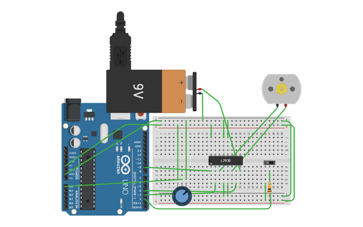 Circuit design P16 - Tolentino - Tinkercad