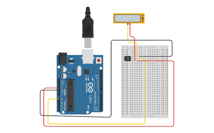 Circuit design PRACTICAL 5 - Tinkercad