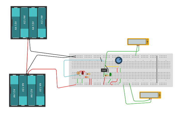 Circuit design Copy of Ir distance sensor-1 - Tinkercad