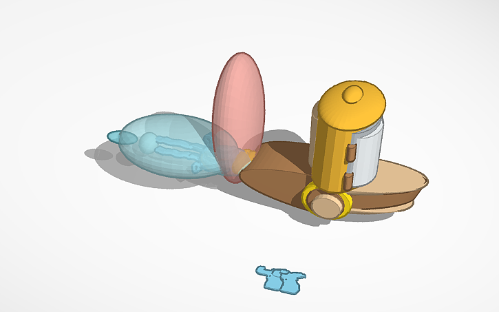 3D design gravity falls memery gun - Tinkercad
