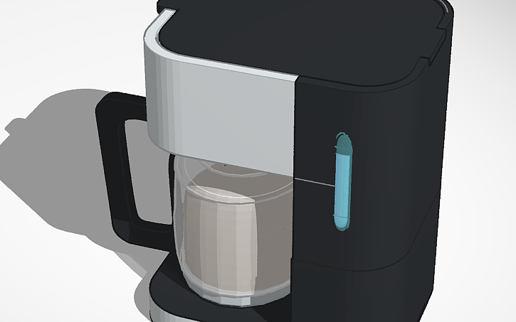 3D design Object 9 - Coffee Maker - Tinkercad
