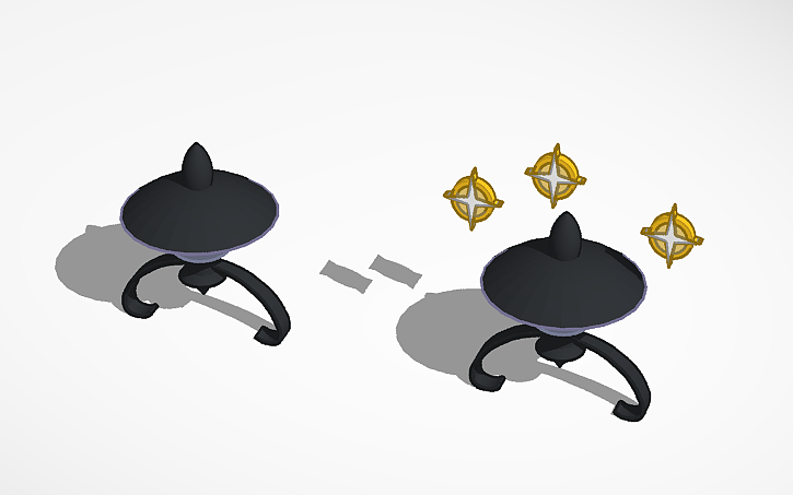 3D design Shiny Lampent - Tinkercad