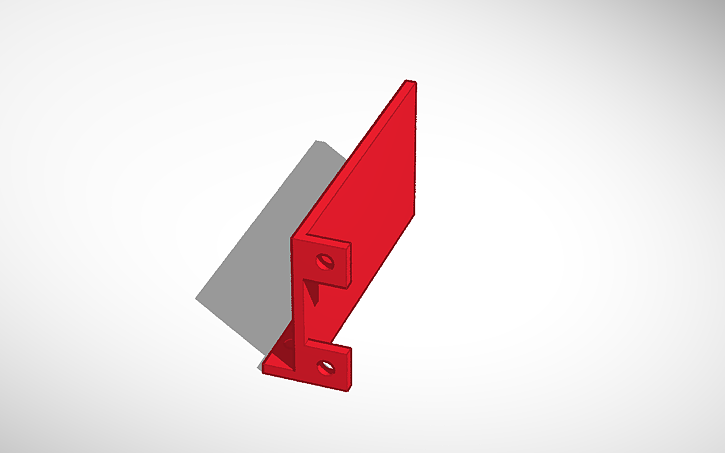 3D design Drawer divider - Tinkercad