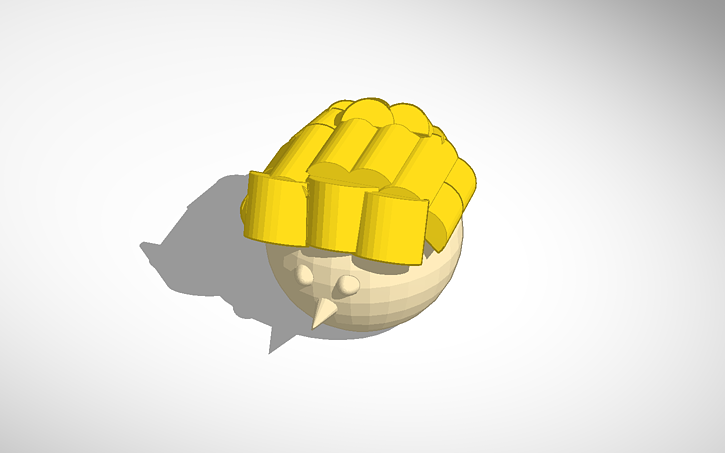 3D design Trump - Tinkercad