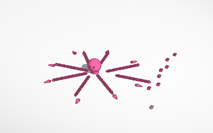 3d Design Articulated Object Tinkercad