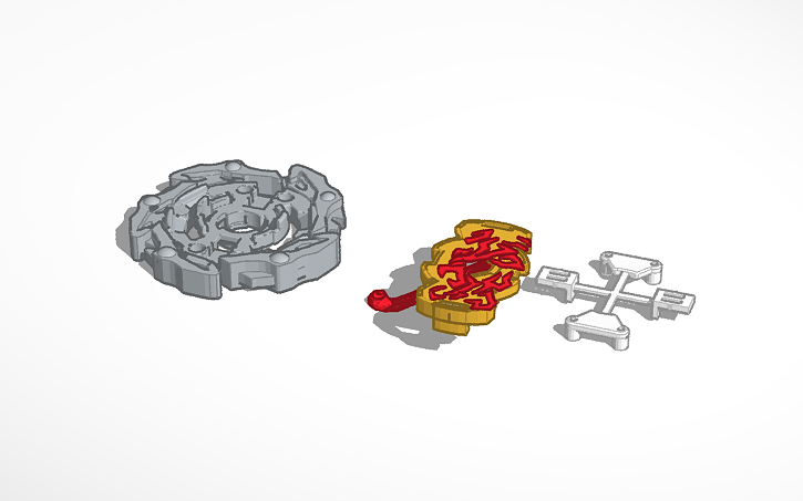 3D design metal fusion amaterios burst layer fan creation - Tinkercad