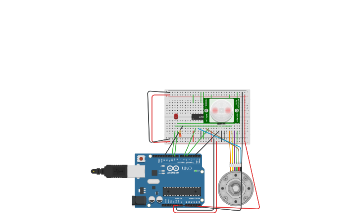 Circuit Design Pir Motion Sensor Tinkercad