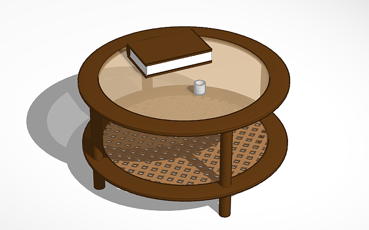3D design Coffee Table - Tinkercad