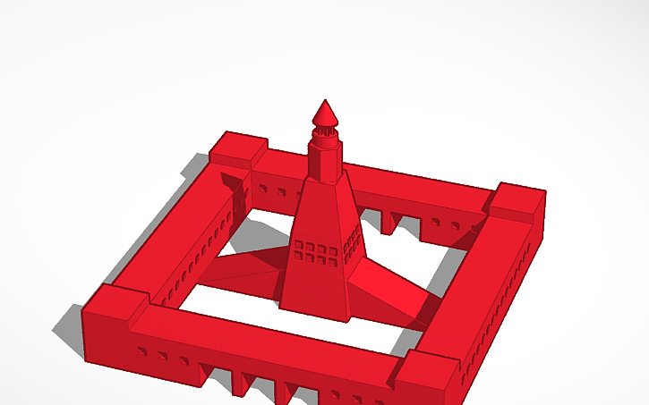 3D design The Lighthouse At Alexandria - Tinkercad