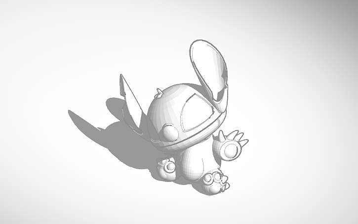 3D design stich - Tinkercad