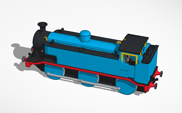 3D design E2 Tank Engine Thomas - Tinkercad