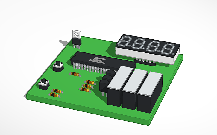 3D design Tablilla Boiler - Tinkercad