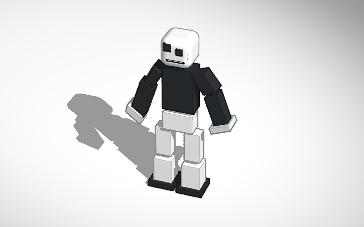 3D design stikbot multicolored 2 - Tinkercad