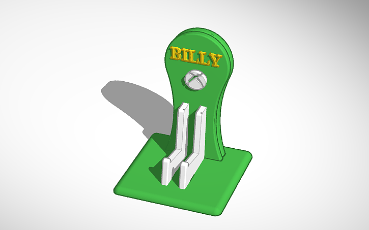 3D design controller stand - Tinkercad