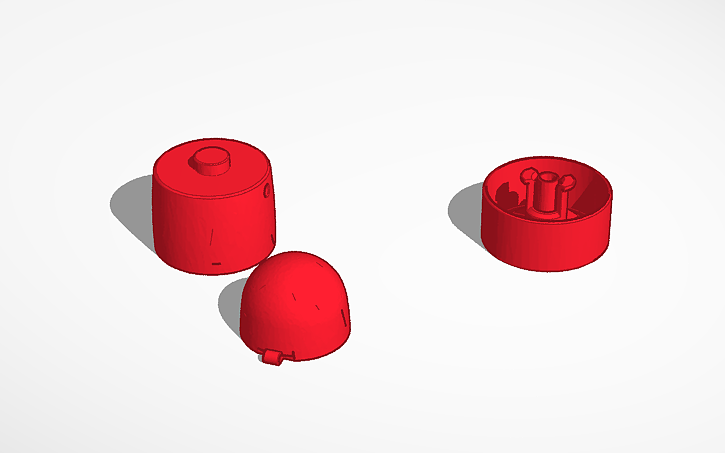 3D design R.E.P.O. robot print part 1 - Tinkercad