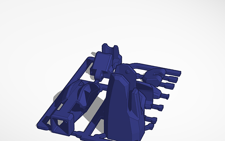 3D design Dummy 13 armor pt 2 - Tinkercad