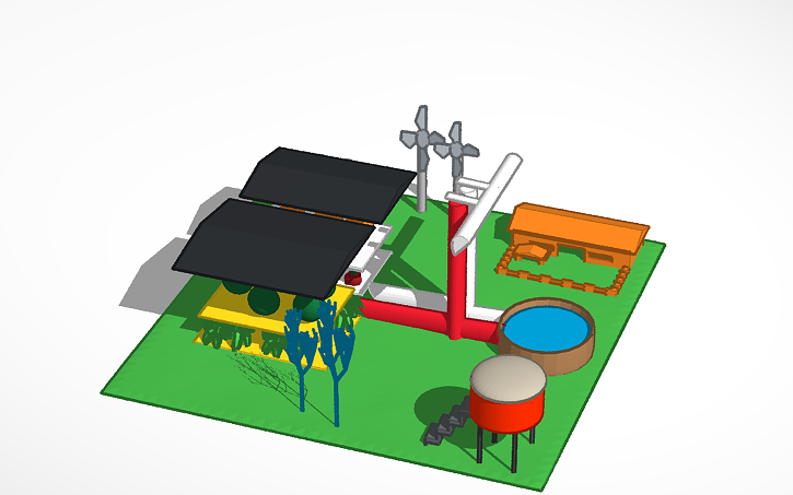 3D design Farming innovations - Tinkercad