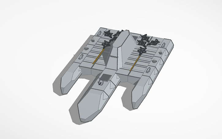 3D design LNS Type-093 Ocean Avenger-Class Fighter Launching Destroyer ...