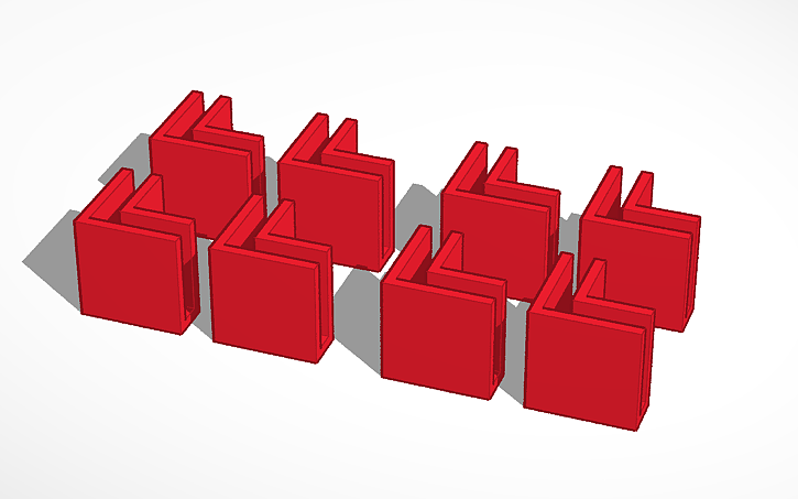 3D design Rubber band Car Sizing box Edges - Tinkercad