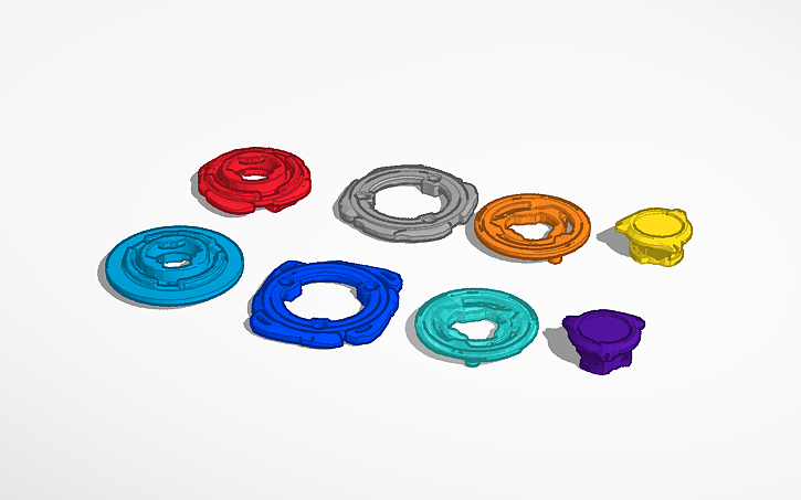 3D design Beyblade x cx - Tinkercad