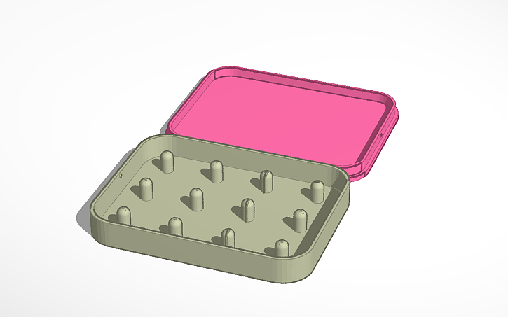 3D design Bobbin Case - Tinkercad