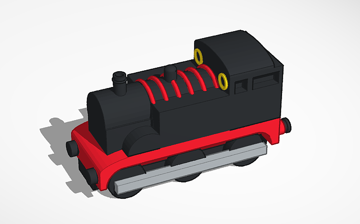 3D design LB&SCR E2 class - Tinkercad