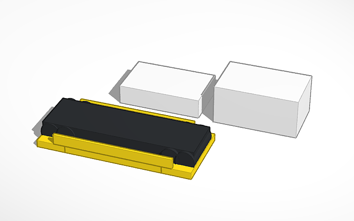 3D design intermodal shell trackmaster - Tinkercad