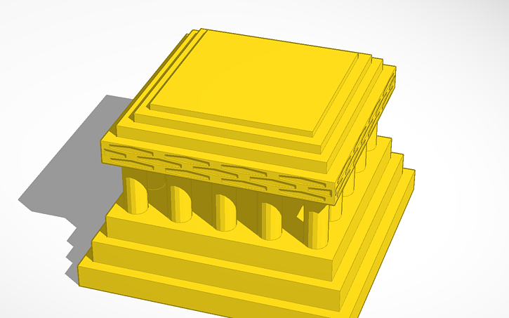3D design Building - Tinkercad