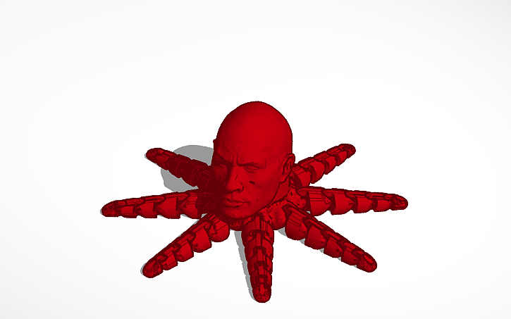 3D design the rock octopus - Tinkercad