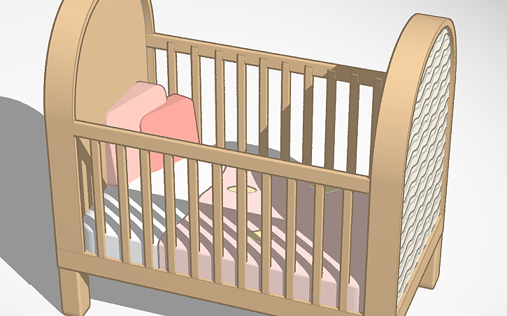 3D design Crib - Tinkercad