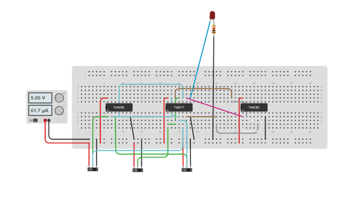 Circuit design Binary cell for RAM - Tinkercad
