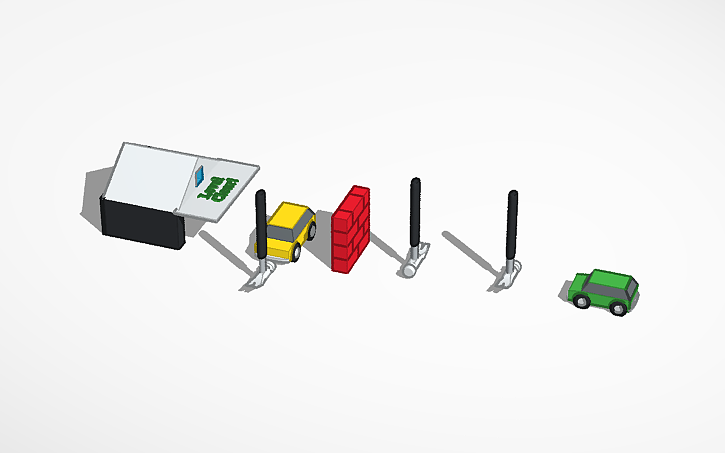 3D design Park The Car, Sim Lab Game! - Tinkercad