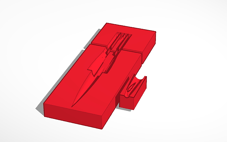 3D design Supersonic RC Jet Molds - Tinkercad