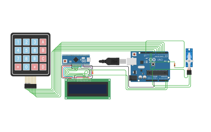 Circuit design Copy of Arduino Nano - Tinkercad