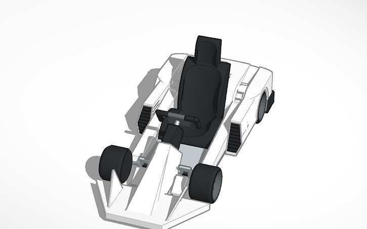 3D design Go Kart Exterior Design - Tinkercad