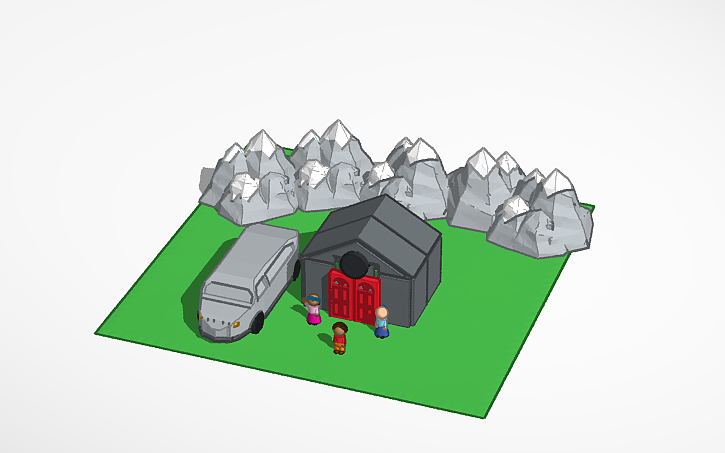 3D design Copy of House Challenge - Tinkercad