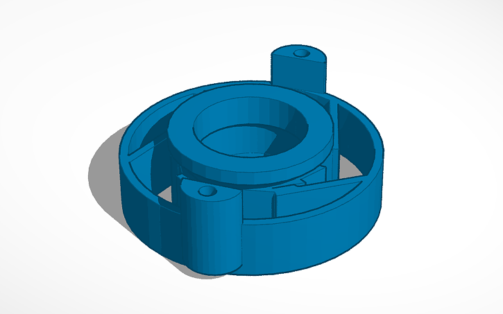 3D design Lock gear - Tinkercad