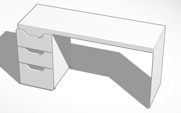 3D design ikea small table - Tinkercad