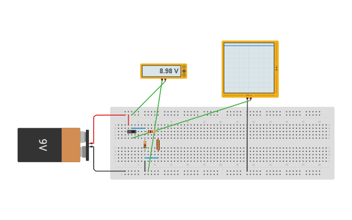 Circuit design Practica 5 (3er punto) - Tinkercad