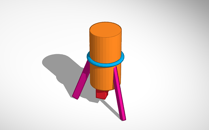 3D design Fish Feeder - Tinkercad