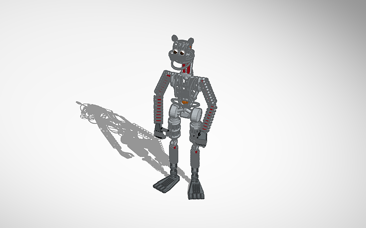 3D design Copy of Fixed endoskeleton(Fan-made fanf character) 8.5 ft ...