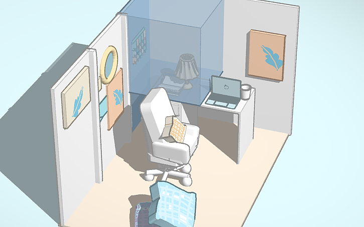 3D design desk setup !! - Tinkercad