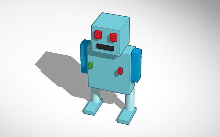 3D design N-robot - Tinkercad