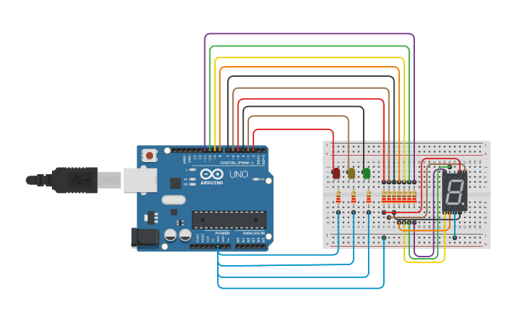 Circuit design TP1 - Tinkercad