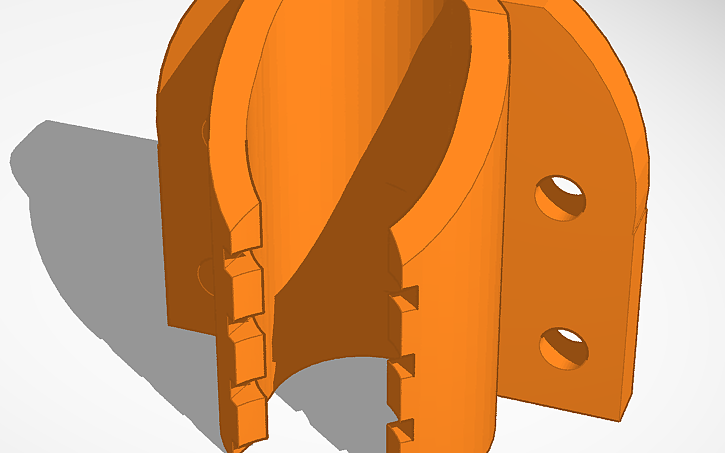 3D design LARP Arrow Clip - Tinkercad