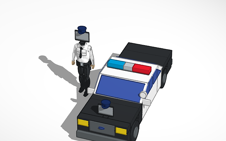 3D design Hal Monitor (smg4) - Tinkercad