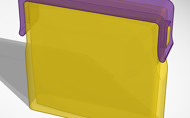 3D design Emergency Box 3 - Tinkercad
